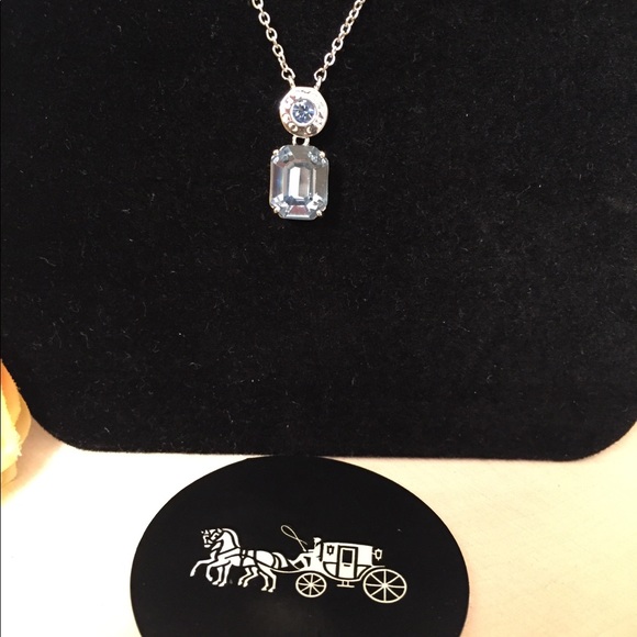 Coach | Jewelry | Coach Emerald Cut Crystal Set | Poshmark